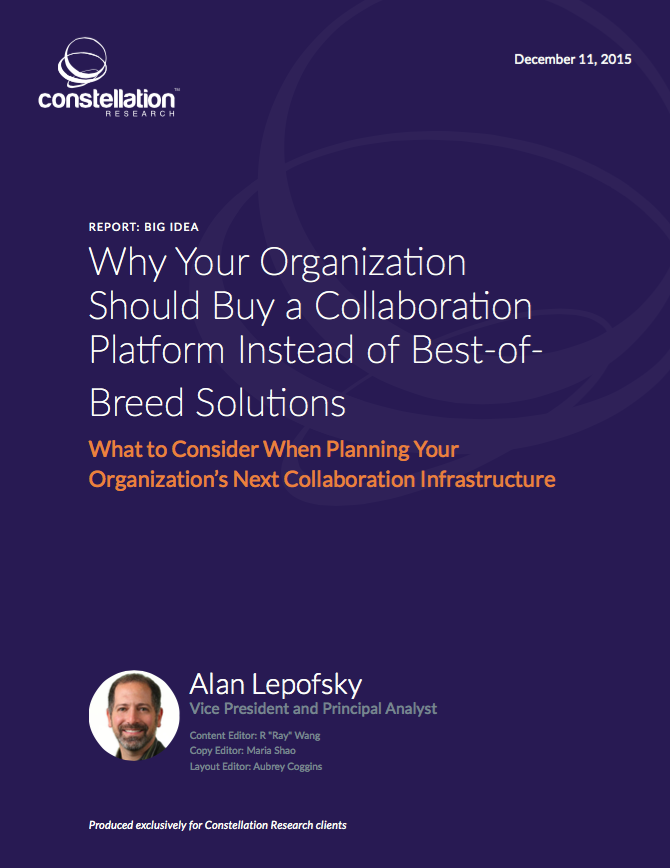 Why Your Organization Should Buy a Collaboration Platform Instead of a ... Why Your Organization Should Buy a Collaboration Platform Instead of a ...